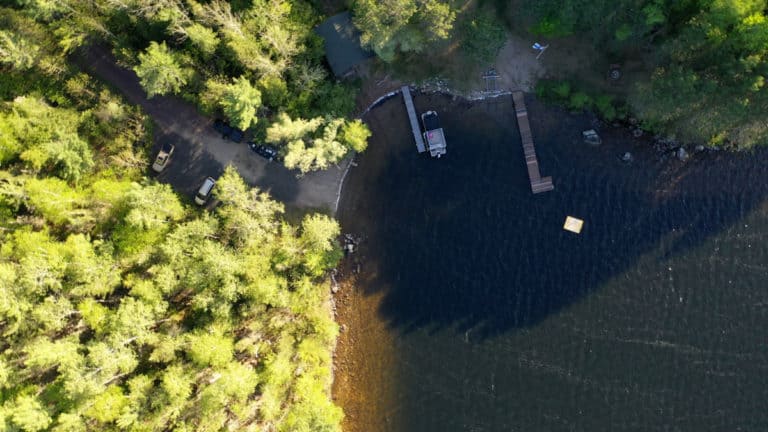 Burntside boat landing